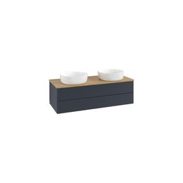 Villeroy & Boch V&B Waschtischunterschrank mit Frontstruktur, mit Beleuchtung Antao 120x36x50cm, WBP hon. Oa, md bl. m Lac ; Villeroy & Boch (L24111HG)