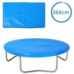 Monzana Abdeckung Trampolin Blau &Oslash;366cm