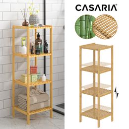 Casaria Standregal Bambus 110x33x33cm