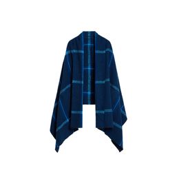 Desigual Cape Damen Gr&ouml;&szlig;e XS/XL hellblau / dunkelblau