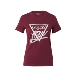 Guess T-Shirt Damen Gr&ouml;&szlig;e XL pastellpink / merlot / wei&szlig;