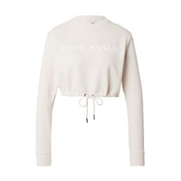 A&eacute;ropostale Sweatshirt Damen Gr&ouml;&szlig;e XS camel / wei&szlig;