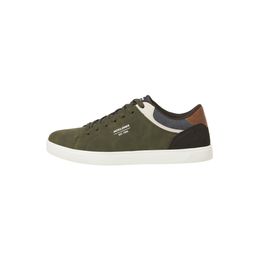 Jack & Jones Jack & Jones Sneaker 'JFWJORDAN Herren Gr&ouml;&szlig;e 45 blue denim / cognac / oliv
