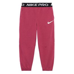 Nike Sportswear Hose 'PRO' M&auml;dchen Gr&ouml;&szlig;e 98 pink / schwarz / wei&szlig;