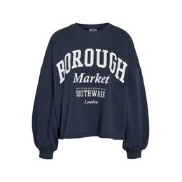 Noisy may Sweatshirt Damen Gr&ouml;&szlig;e XS navy / wei&szlig;
