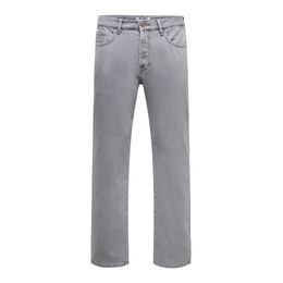Only & Sons Only & Sons Jeans 'ONSEDGE' Herren Gr&ouml;&szlig;e 32 hellgrau