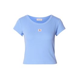 Calvin Klein Jeans T-Shirt Damen Gr&ouml;&szlig;e XL hellblau