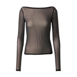 MONKI Shirt Damen Gr&ouml;&szlig;e XL silbergrau / schwarz