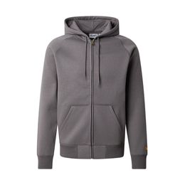 Carhartt Work In Progress Carhartt Wip Sweatjacke 'Chase' Herren Gr&ouml;&szlig;e L grau