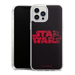 DeinDesign iPhone 13 Pro Max Handy Silikon H&uuml;lle Case transparent Handyh&uuml;lle Star Wars Merchandise Logo Silikon Case