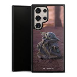 DeinDesign Galaxy S24 Ultra Handy Gallery Case Handyh&uuml;lle 9H Geh&auml;rtetes Glas R&uuml;ckseite H&uuml;lle The Child Star Wars Baby Yoda Gallery Case