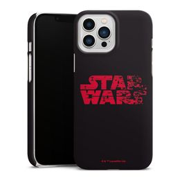 DeinDesign iPhone 13 Pro Max Handy Premium Case Smartphone Handyh&uuml;lle Schutzh&uuml;lle matt Star Wars Merchandise Logo Premium Case