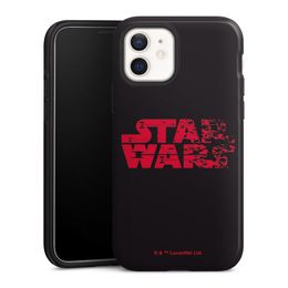 DeinDesign iPhone 12 mini Handy Panzer Handyh&uuml;lle robuste Outdoor H&uuml;lle Schutzh&uuml;lle gl&auml;nzend Star Wars Merchandise Logo Tough Case