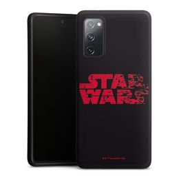 DeinDesign Galaxy S20 FE Handy Premium Silikon H&uuml;lle Handyh&uuml;lle schwarz Case Star Wars Logo Merchandise Silikon Premium Case