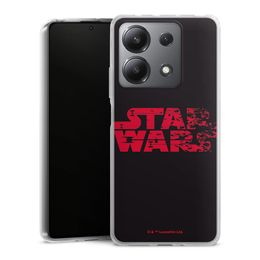 DeinDesign Xiaomi Redmi Note 13 5G Handy Silikon H&uuml;lle Case transparent Handyh&uuml;lle Star Wars Merchandise Logo Silikon Case