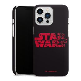 DeinDesign iPhone 13 Pro Handy Premium Case Smartphone Handyh&uuml;lle Schutzh&uuml;lle matt Star Wars Merchandise Logo Premium Case
