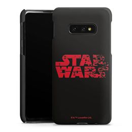 DeinDesign Galaxy S10e Handy Premium Case Smartphone Handyh&uuml;lle Schutzh&uuml;lle matt Star Wars Merchandise Logo Premium Case