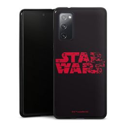 DeinDesign Galaxy S20 FE 5G Handy Silikon H&uuml;lle Case schwarz Handyh&uuml;lle Star Wars Logo Merchandise