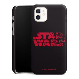 DeinDesign iPhone 12 mini Handy Premium Case Smartphone Handyh&uuml;lle Schutzh&uuml;lle gl&auml;nzend Star Wars Merchandise Logo Premium Case