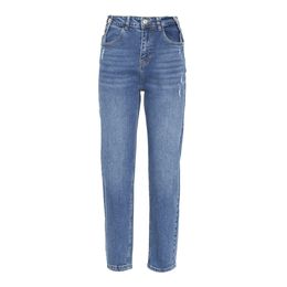 Influencer Jeans Damen Gr&ouml;&szlig;e 32/34 blue denim