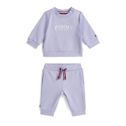 Tommy Hilfiger Jogginganzug Jungen Gr&ouml;&szlig;e 74 flieder