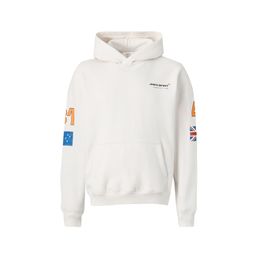 Hollister Sweatshirt 'F1 MCLAREN' Herren Gr&ouml;&szlig;e S creme / blau / dunkelgelb / rot