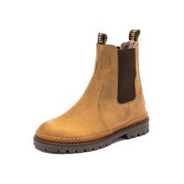 bisgaard Chelsea Boots 'Neo Lamb' Jungen Gr&ouml;&szlig;e 31 braun / hellbraun