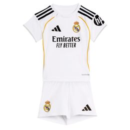 adidas Performance Trainingsanzug 'Real Madrid 25/26' Gr&ouml;&szlig;e 86 goldgelb / schwarz / naturwei&szlig;
