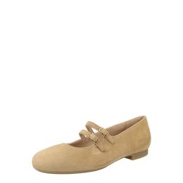 Paul Green Ballet Flats with Strap female size 37.5 Camel