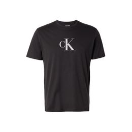 Calvin Klein T-Shirt Herren Gr&ouml;&szlig;e M schwarz / wei&szlig;