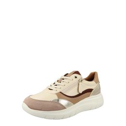 Geox Sneaker 'D PLUMMERY' Damen Gr&ouml;&szlig;e 37 camel / hellbeige / bronze