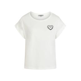 Morgan T-Shirt '261-DIMOI' Damen Gr&ouml;&szlig;e L schwarz / offwhite