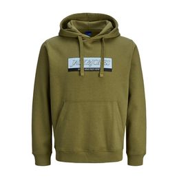 Jack & Jones Jack & Jones Sweatshirt 'JORINWOOD' Herren Gr&ouml;&szlig;e L hellblau / oliv / schwarz / wei&szlig;