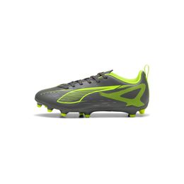 Puma Fu&szlig;ballschuh 'Ultra 5 Play' Jungen Gr&ouml;&szlig;e 30 neongr&uuml;n / silber