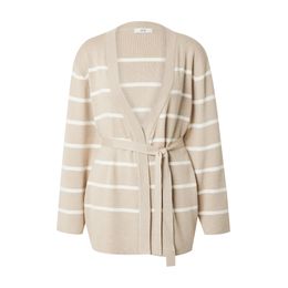 Jacqueline de Yong JDY Strickjacke 'JDYSARA' Damen Gr&ouml;&szlig;e S sand / wei&szlig;