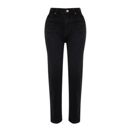 Trendyol Jeans Damen Gr&ouml;&szlig;e 32/34 black denim