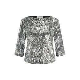 Guido Maria Kretschmer Women Shirt 'Asya' Damen Gr&ouml;&szlig;e XS/S silber