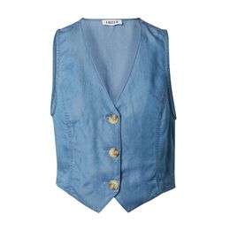 EDITED Weste 'Nakita' Damen Gr&ouml;&szlig;e S blue denim