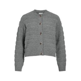 Vila Strickjacke Damen Gr&ouml;&szlig;e XL grau