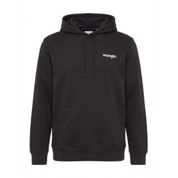 Wrangler Sweatshirt 'LOGO HOODIE' Herren Gr&ouml;&szlig;e XXL schwarz