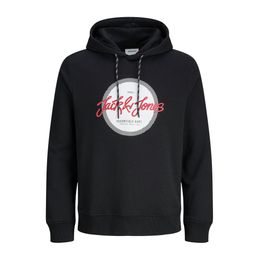 Jack & Jones JACK & JONES Sweatshirt 'JJURBAN' male size M Red / Black / White