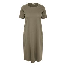 Kaffe Curve Kleid 'Caline' Damen Gr&ouml;&szlig;e 46/48 khaki Winterkleid