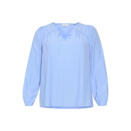 Kaffe Curve Bluse 'Berla' Damen Gr&ouml;&szlig;e 5XL blau