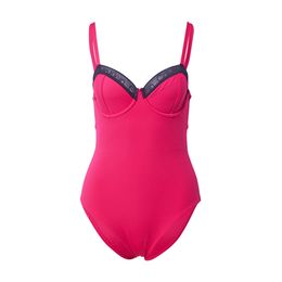 Calvin Klein Swimwear Badeanzug Damen Gr&ouml;&szlig;e M navy / pink