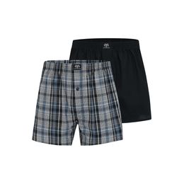 Ceceba Boxershorts Herren Gr&ouml;&szlig;e L/XL opal / schwarz / wei&szlig;