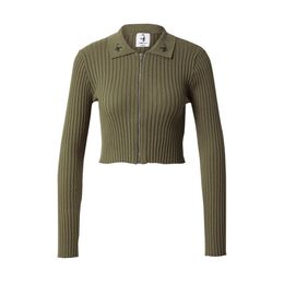 VIERVIER Cardigan 'Ashley' Damen Gr&ouml;&szlig;e L khaki