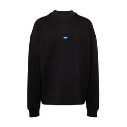 Hugo Sweatshirt 'Nedro' Herren Gr&ouml;&szlig;e XL azur / schwarz / wei&szlig;