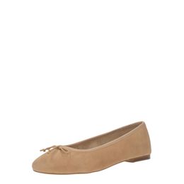 ABOUT YOU Ballerina 'Leandra' Damen Gr&ouml;&szlig;e 38 cappuccino Sommerschuhe