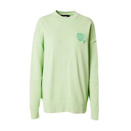 K by KARL LAGERFELD Karl Lagerfeld Sweatshirt 'IKONIK 2.0' Damen Gr&ouml;&szlig;e XS gr&uuml;n / hellgr&uuml;n