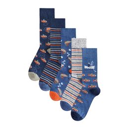 next Socken Herren Gr&ouml;&szlig;e 39/42.5 blau / navy / hellgrau / wei&szlig;